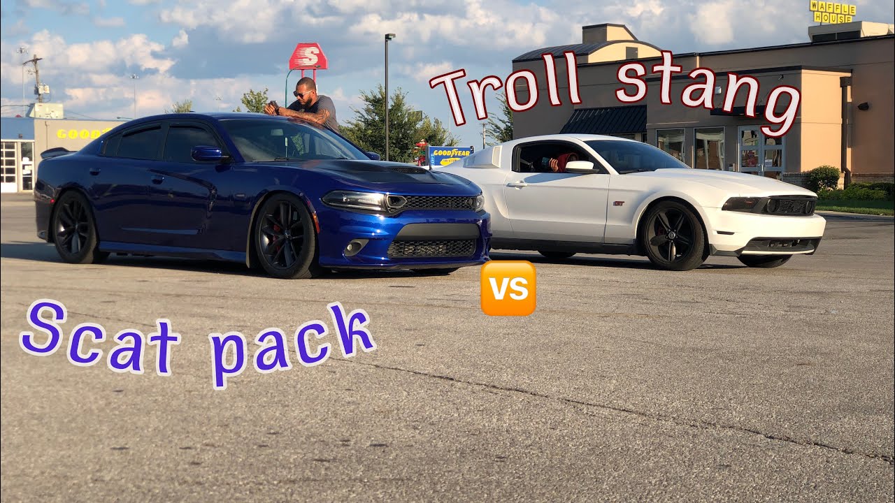 2011 FBO/E85 MUSTANG GT VS 2019 FBO/E85 CHARGER SCAT PACK - YouTube