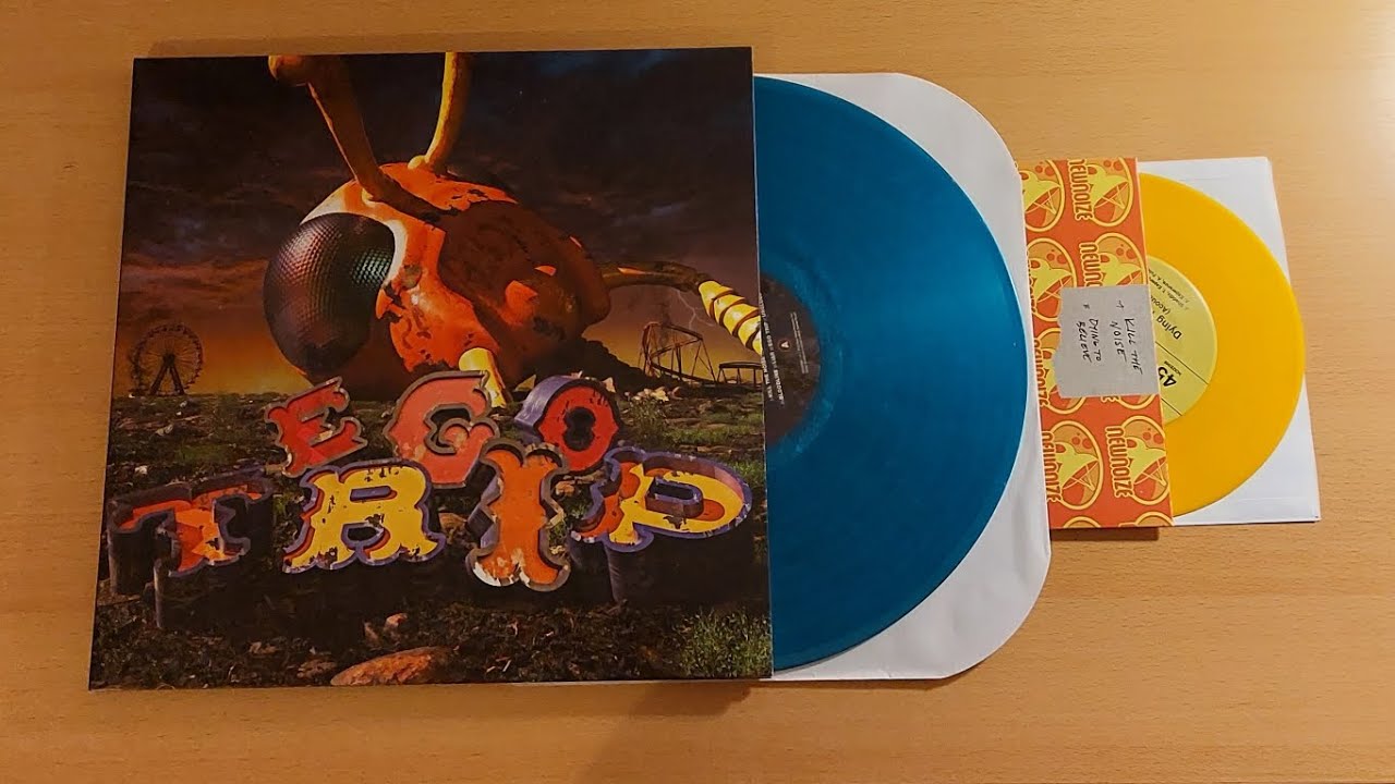 Unboxing Papa Roach "Ego Trip" Seafoam Wave Vinyl RSD Black Friday ...