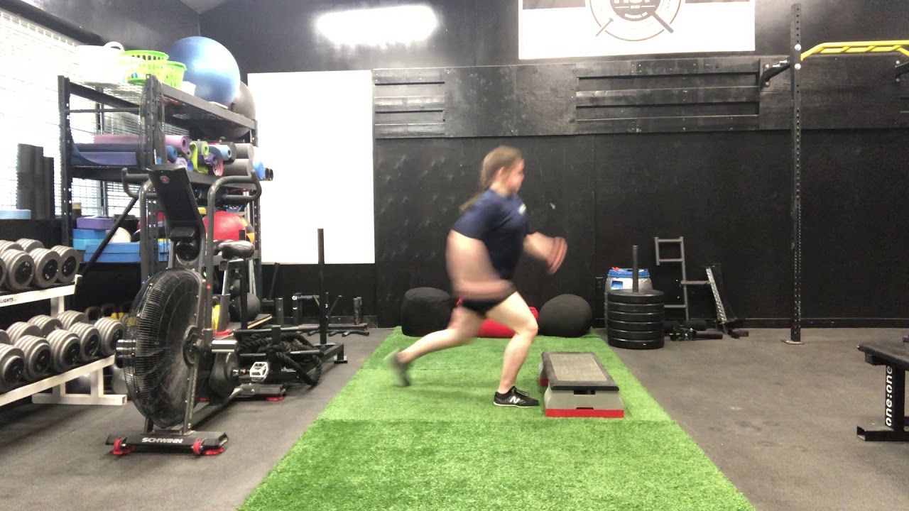 Split Squat Switch to Step Up - YouTube