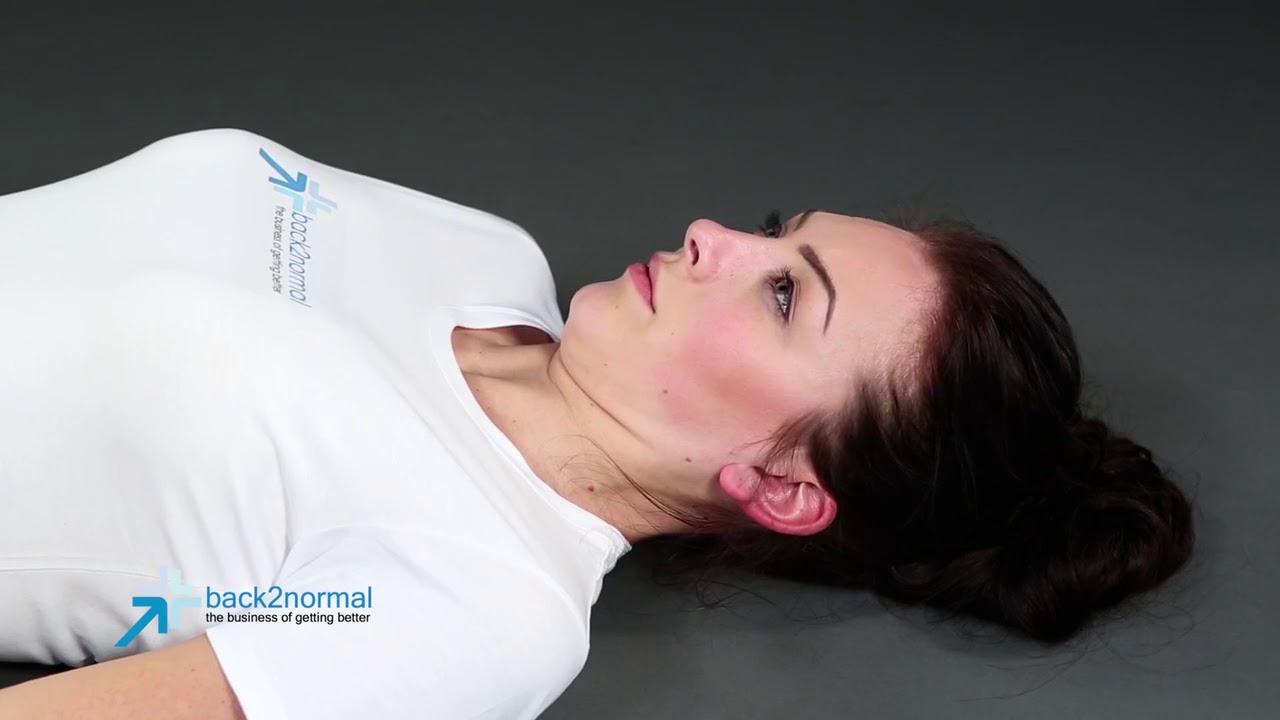 Neck Pain - Retraction & Elongation - YouTube