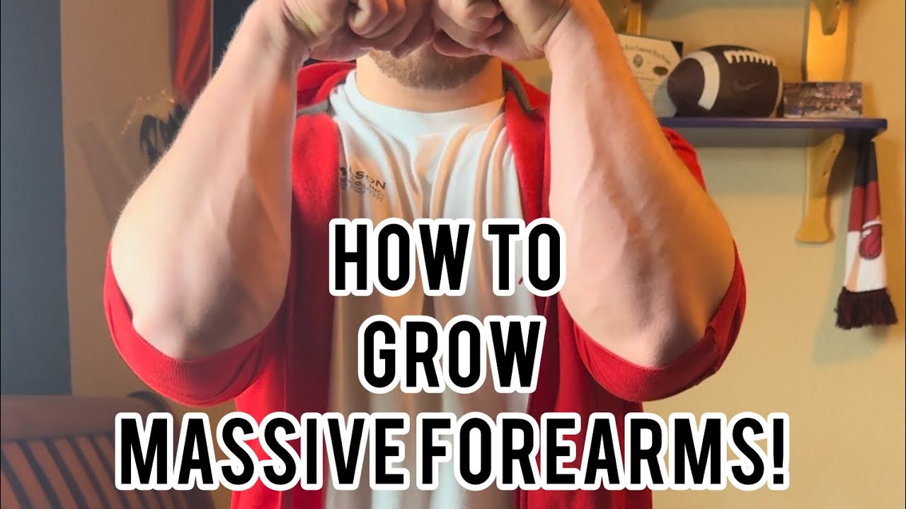 HOW TO PUT 2 INCHES OF FOREARM MUSCLE ON WITH 3 SIMPLE EXCERCIES ...