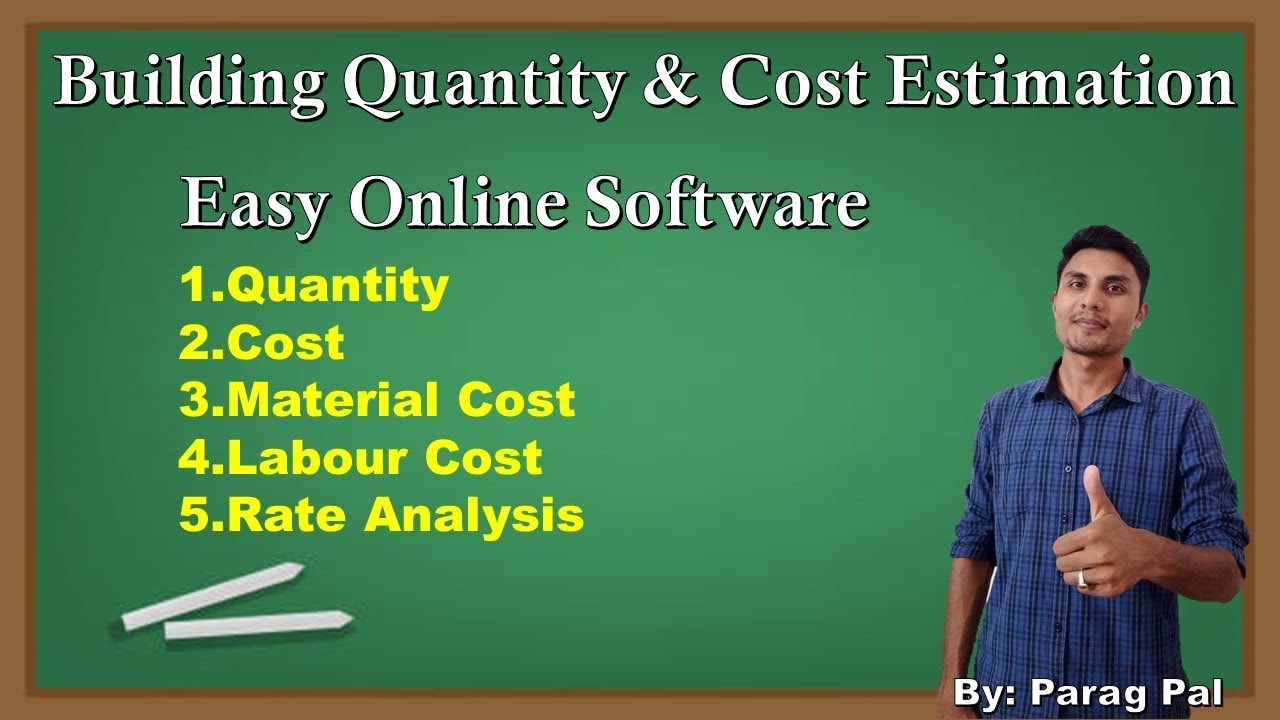 Building calculator Online Tool | Rate analysis | Parag Pal - YouTube