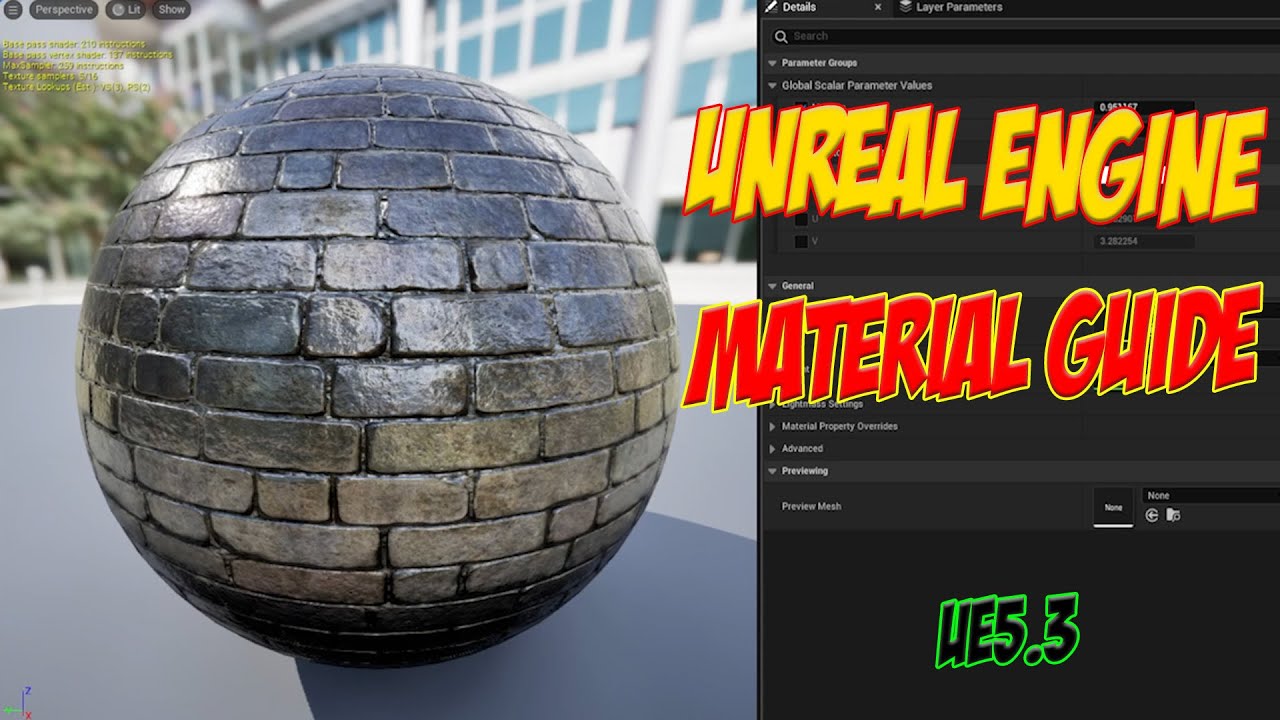 Unreal Engine 5 Basic Material Guide - YouTube