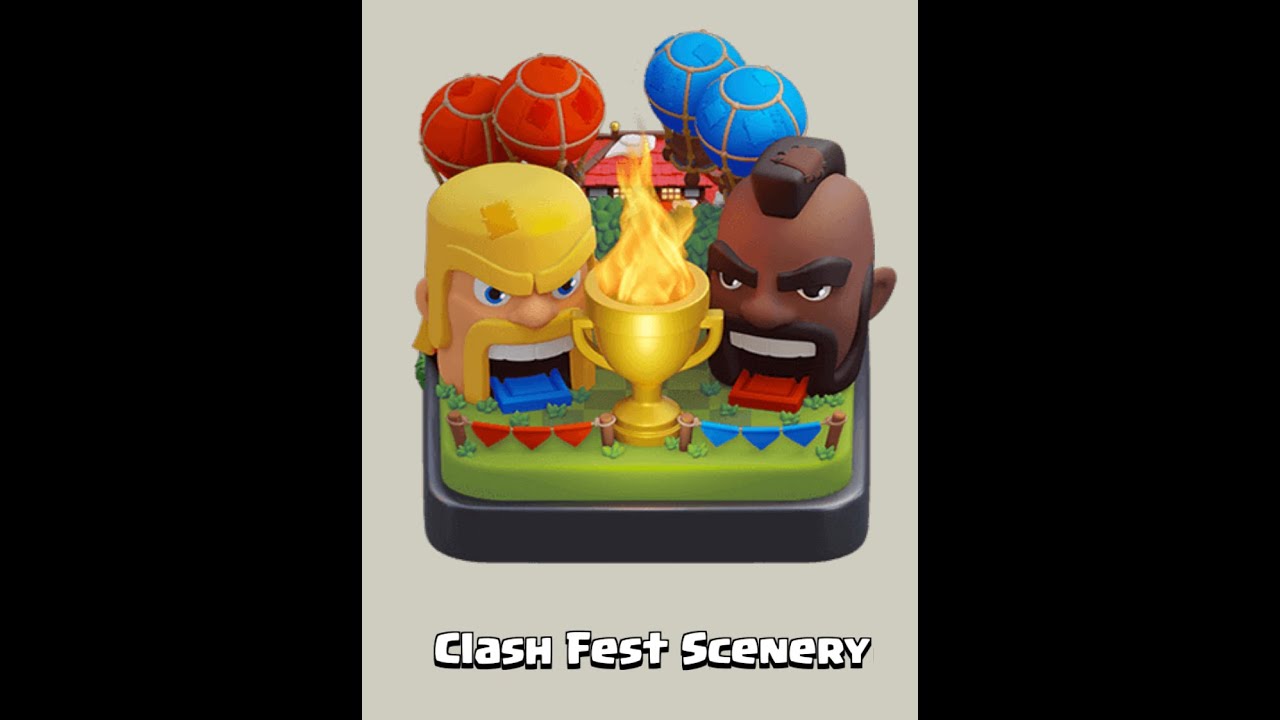 Clash Fest Scenery | Home Base Scenery | September 2022 | Clash of ...