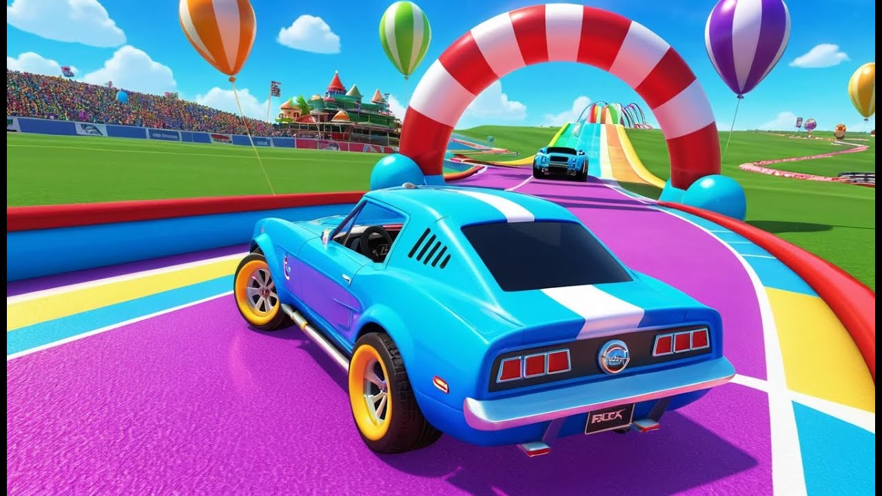 Racing Rex and the Hot Wheels Rally | Dinosaur Song for Kids | Exciting ...