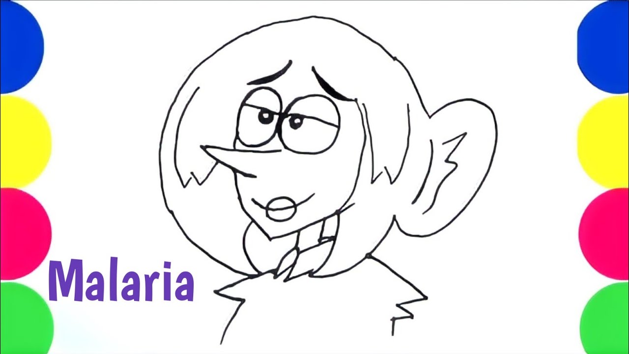 Malaria from Grim Adventures Drawing | Easy Step-by-Step Tutorial - YouTube