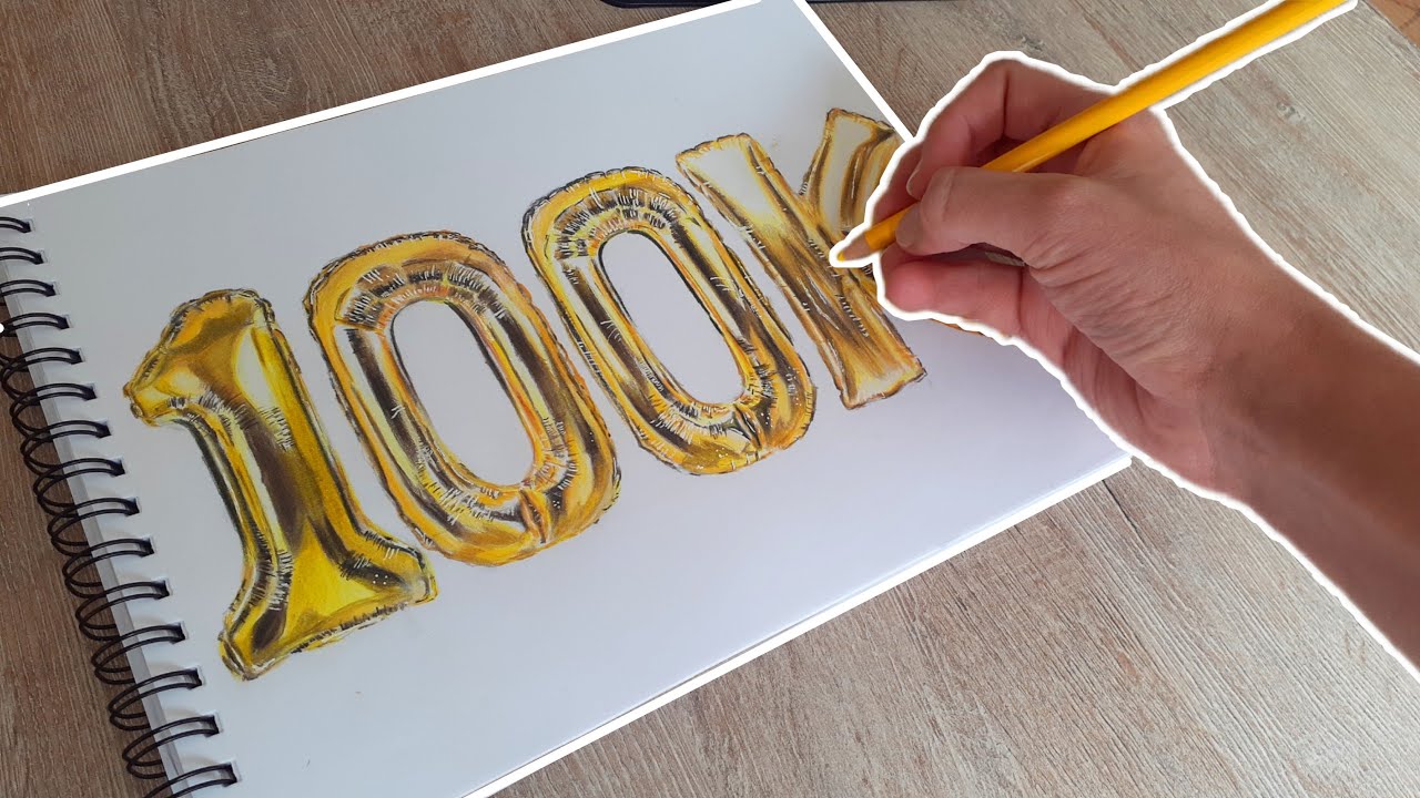 COMO DIBUJAR globos REALISTAS ! |Tutorial| LarryArt - YouTube
