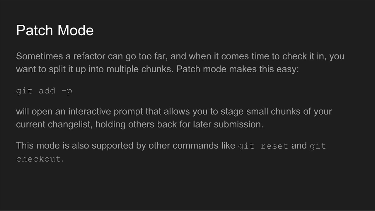 Mattermost Dev Talk - Git Tips and Tricks - YouTube