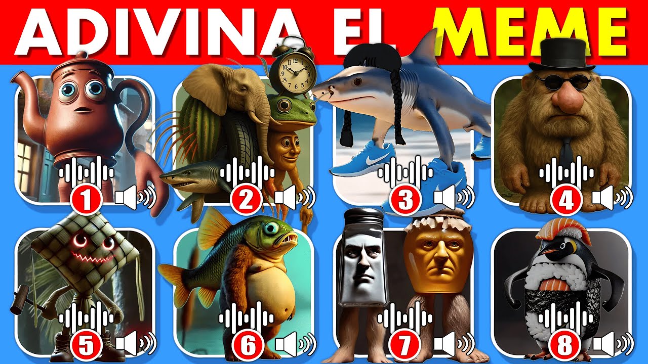 Adivina El MEME De ANIMALES ITALIANOS e INDONESIOS | Brainrot Memes ...