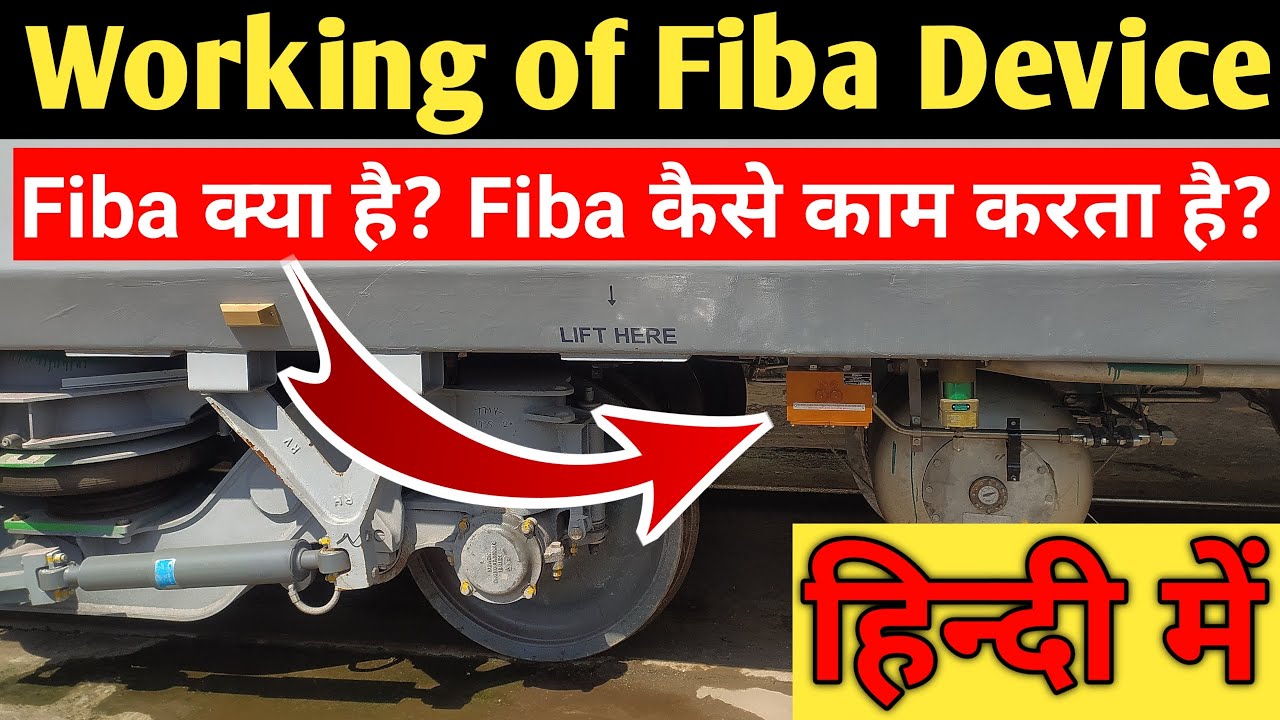 Working of Fiba Device | Fiba kaise kaam karta hai | Fiba in lhb coach ...
