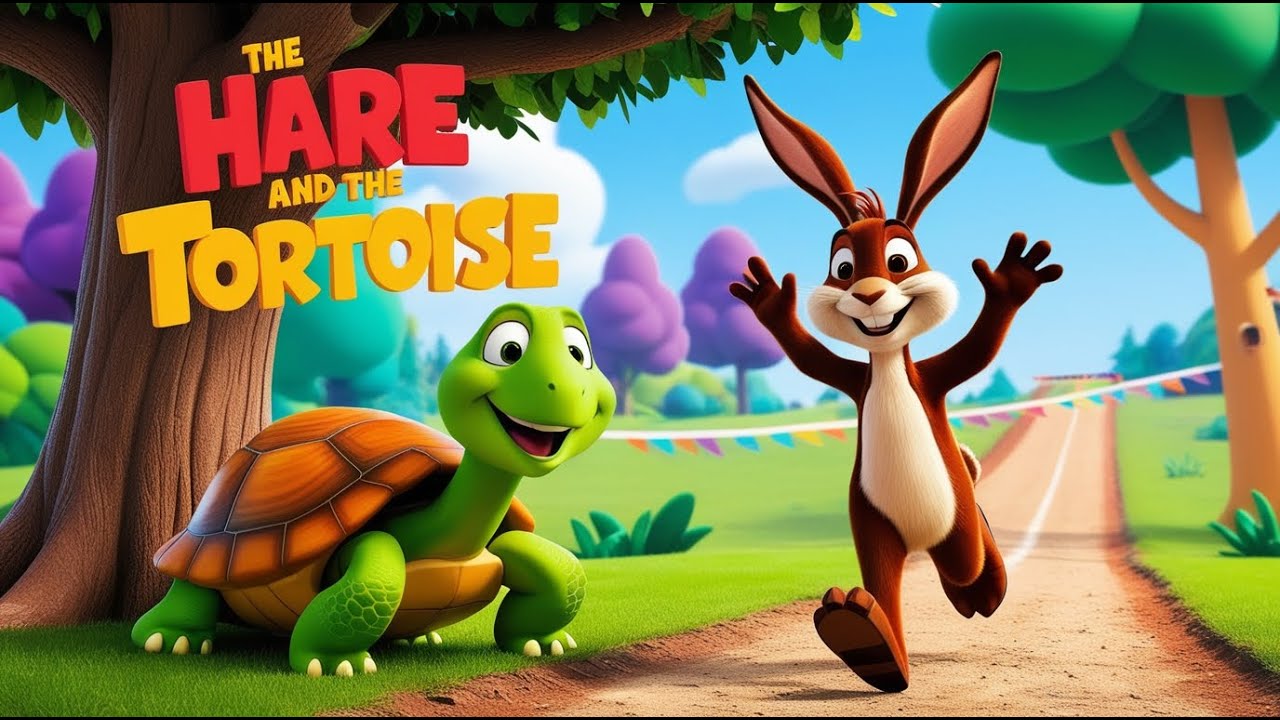 The Hare and The Tortoise - Best Animated Moral Story for Kids in ...