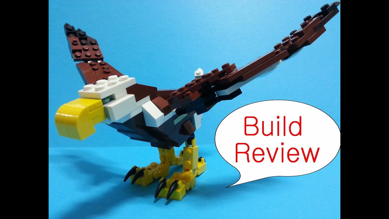 Lego 31004 Fierce Eagle Build Review (레고 독수리) - YouTube