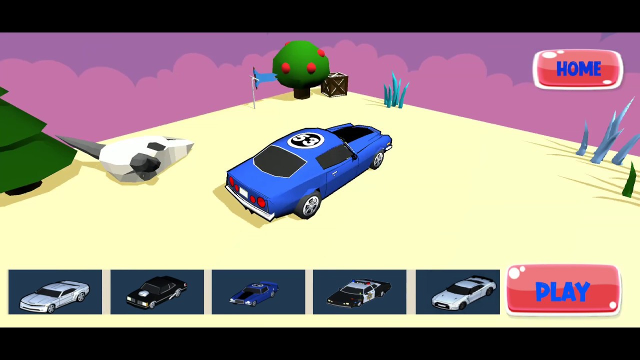 Car Driving Game - Fantasy Cartoon World - YouTube