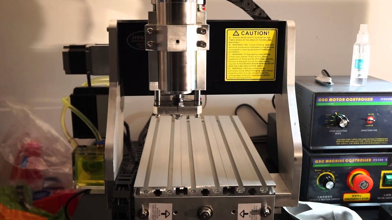 CNC 3020 800W 4-axes CNC Machine Router Engraver w/ MPG #3 - YouTube
