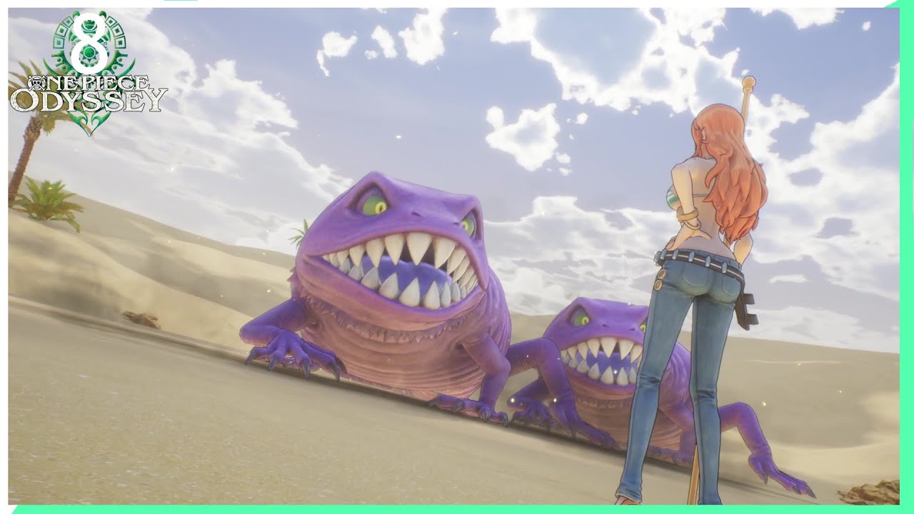 The terrifying Sand Dragon! One Piece Odyssey Ep 8 - YouTube