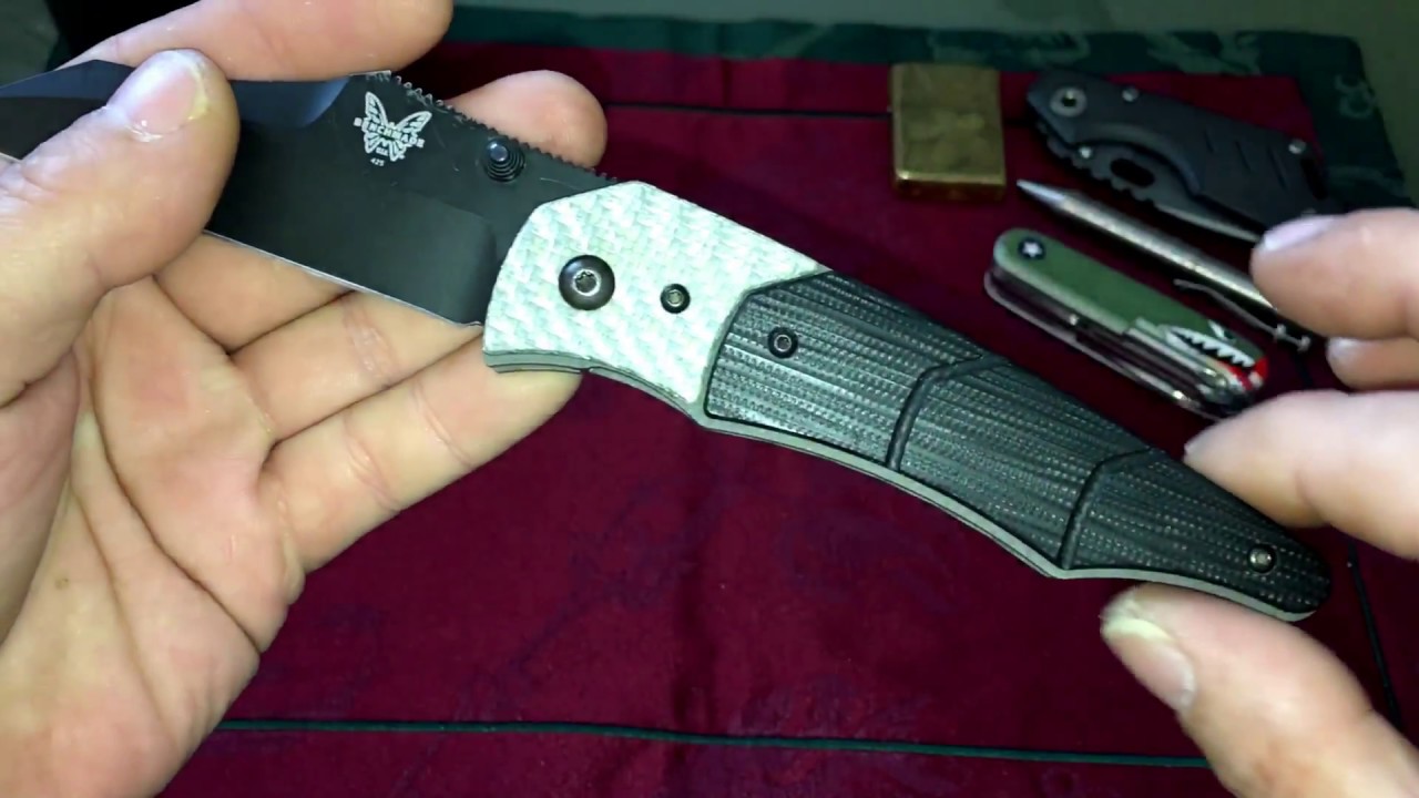 Benchmade 425 Gravitator- Mike Snody Design - YouTube