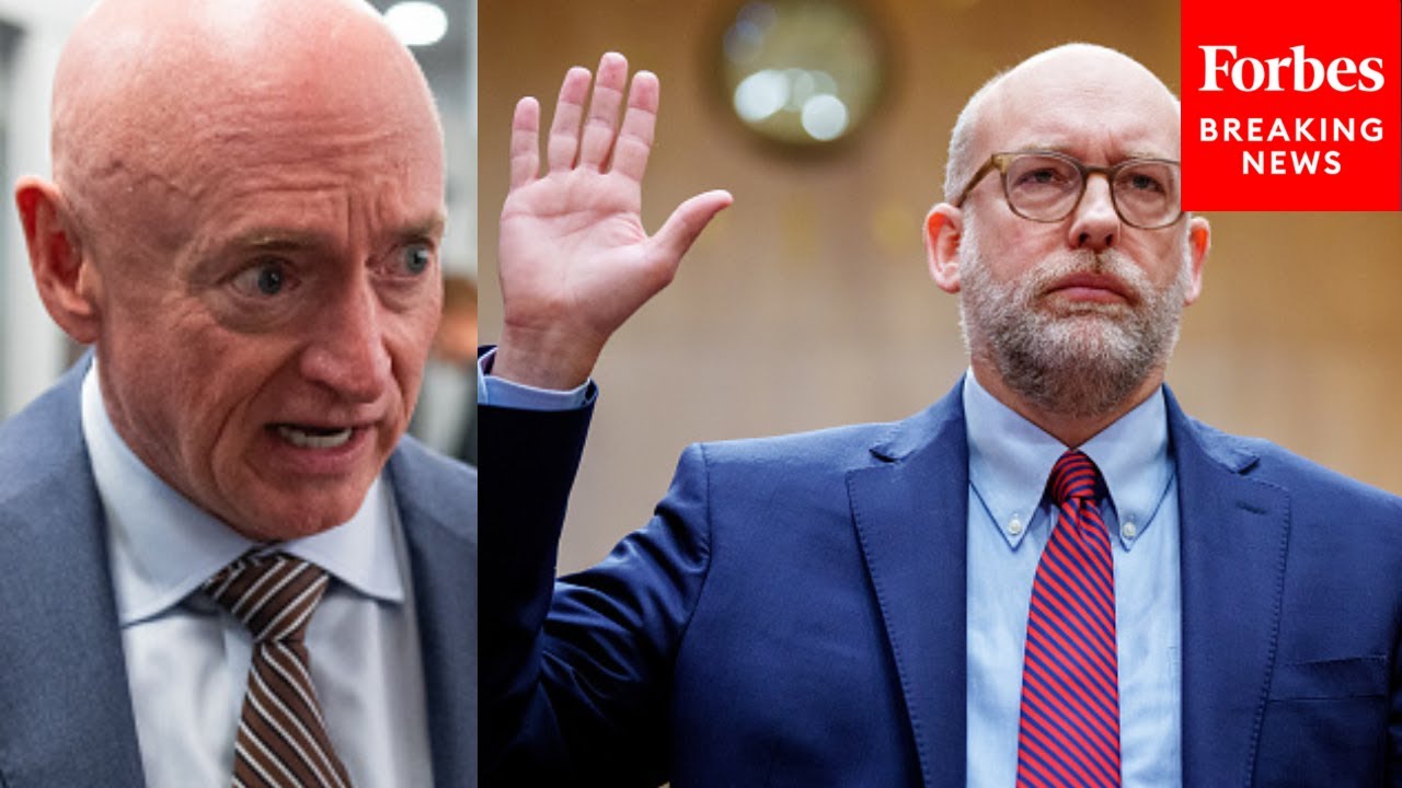 'He Lied!': Mark Kelly Hammers Russell Vought For Breaking Promise To ...