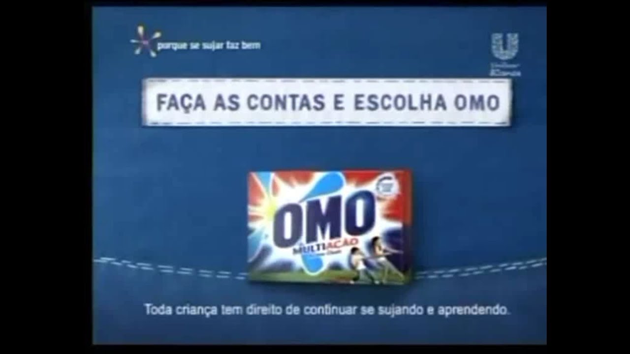 Lava-roupas OMO | Comercial 2009 - Versão 3 (com subtítulos) 🇧🇷 - YouTube