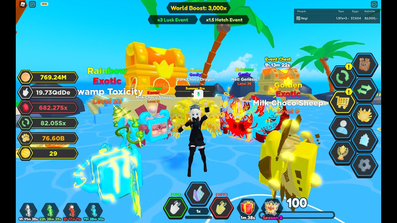 Buying the ''Summer Pro Title'' Tapping Legends X - ROBLOX - YouTube