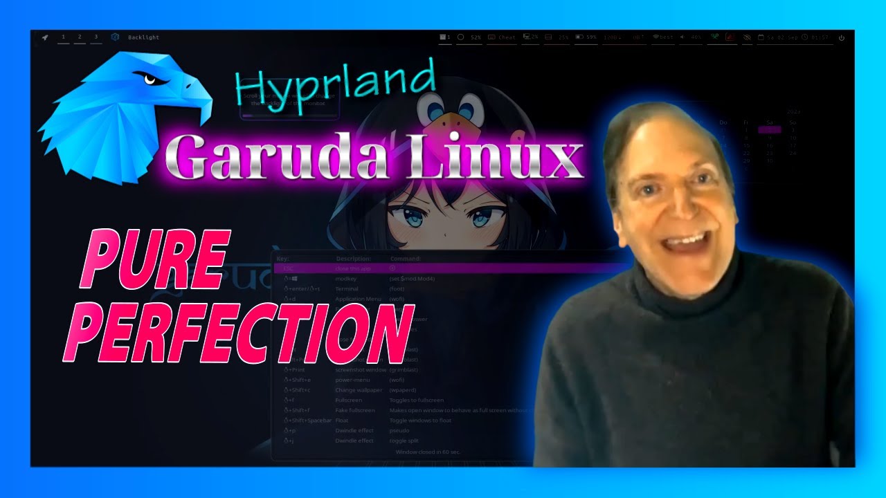 🔥 Garuda Hyprland - A First Look, and Wowee wow, outta sight! - YouTube