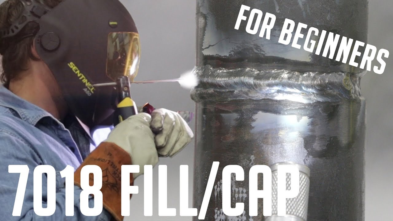 7018 2G Fill Cap: 2 Inch Sch 80 Pipe - YouTube