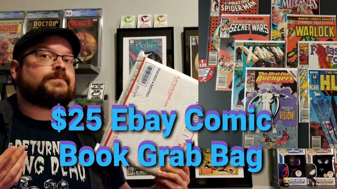$25 Ebay Comic Book Mystery Grab Bag - YouTube