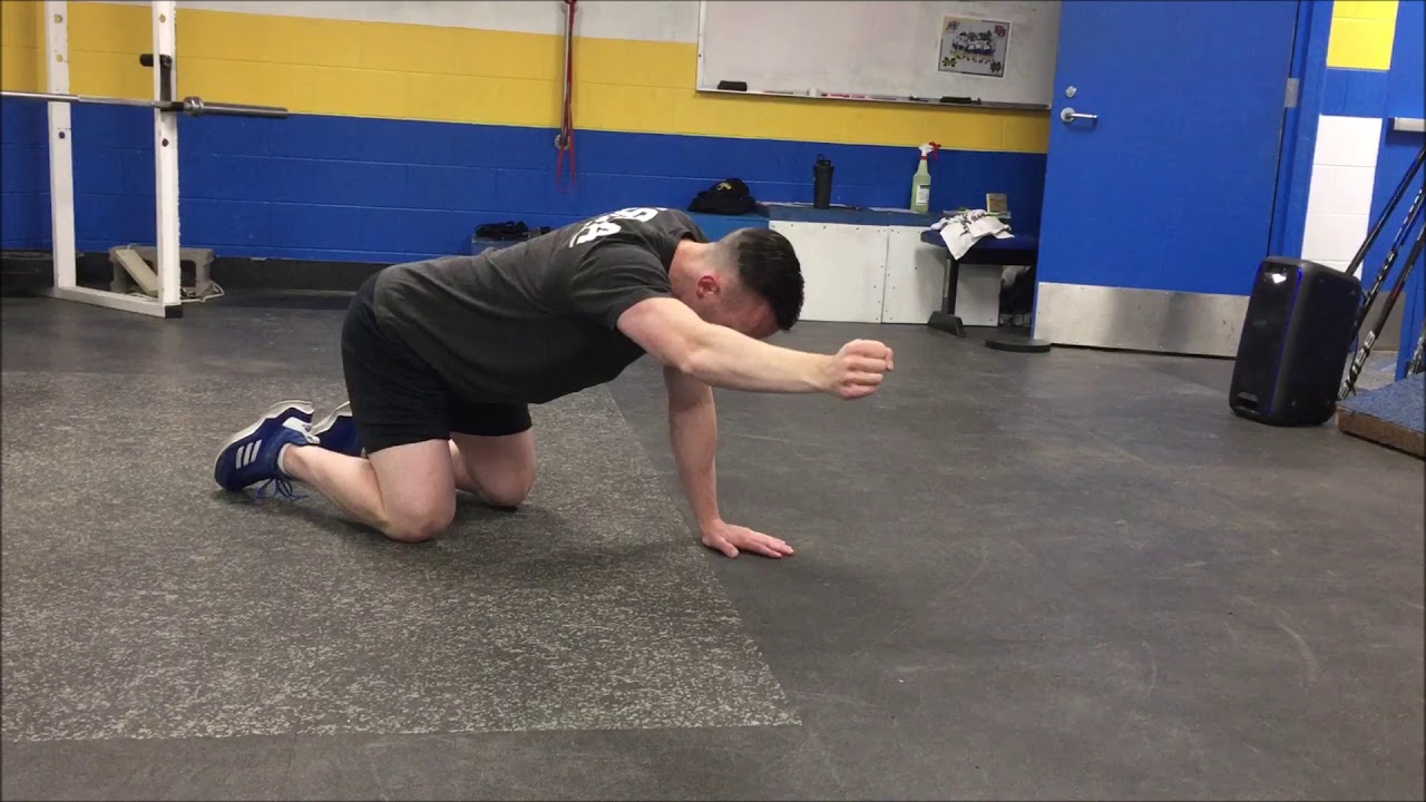 Shoulder Flexion Axial Rotation - YouTube