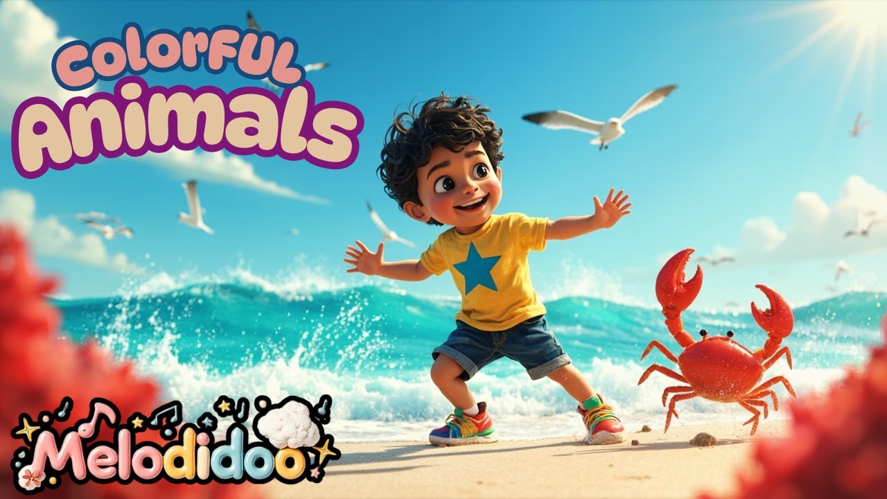 Colorful Animal Songs for Happy Learning - YouTube