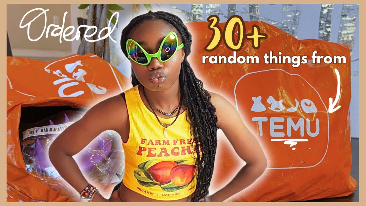 i ordered 30+ random items from TEMU at 12 am - YouTube