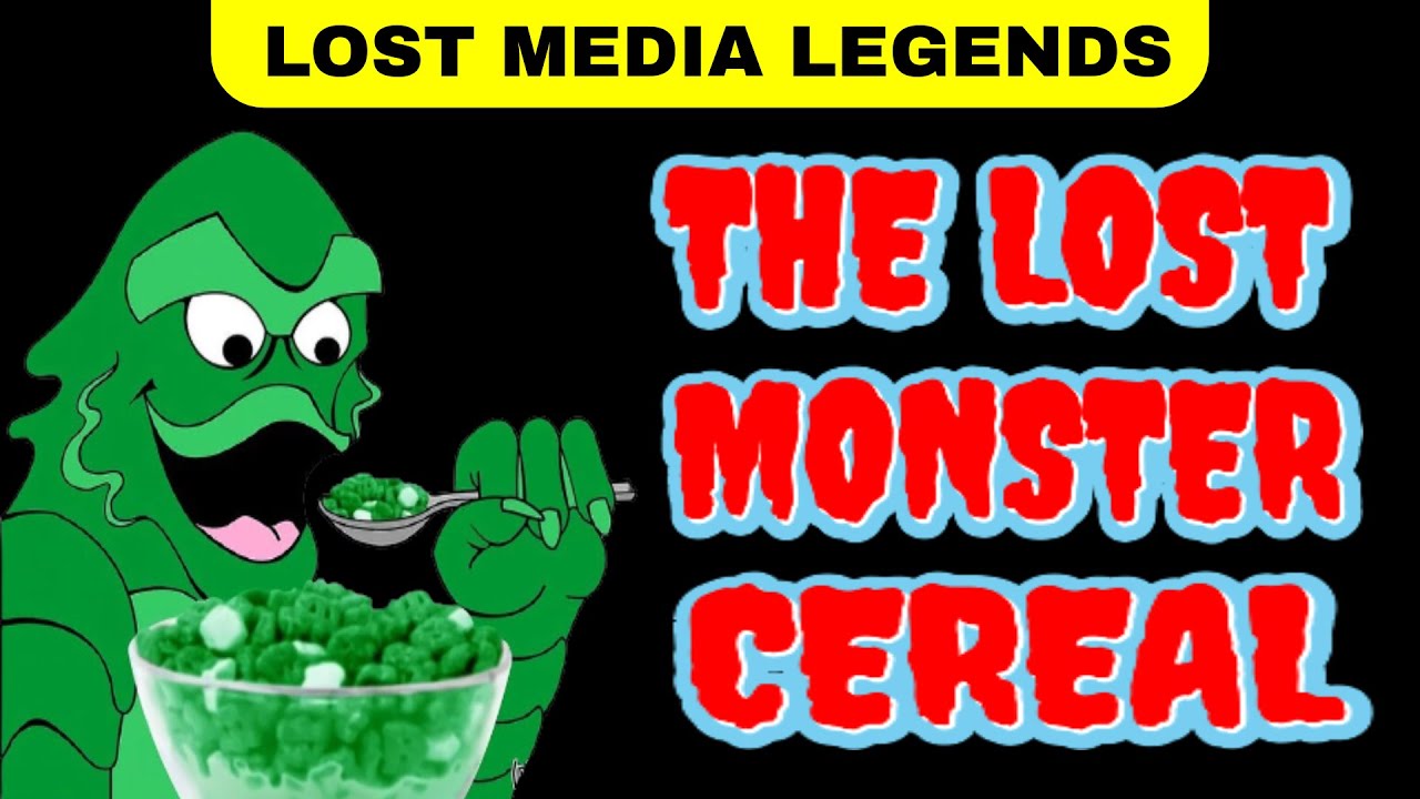 the lost monster cereal - YouTube
