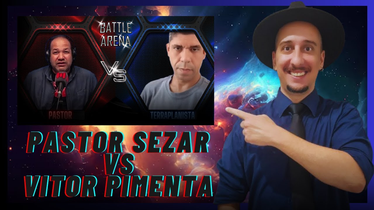 React: Pastor Sezar Cavalcante X Vitor Pimenta - YouTube