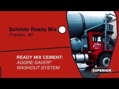 Schmitz Ready Mix Saves $3,000 a Day with Drum Washout System - YouTube