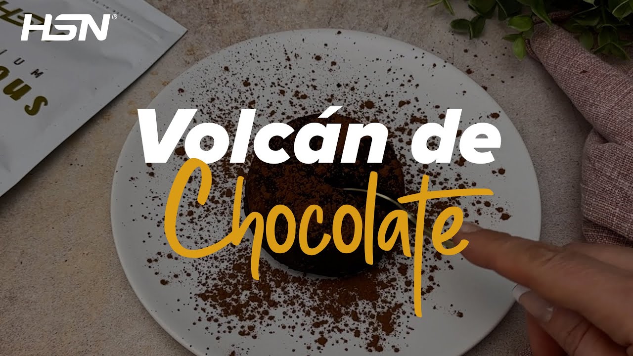 Receta Fit Volcán de Chocolate: El Postre Perfecto para los Amantes del ...