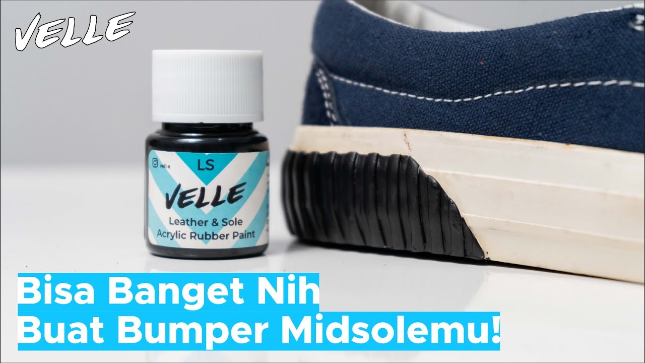 Tutorial Full Color Change Heel Bumper Sepatu Saba - YouTube