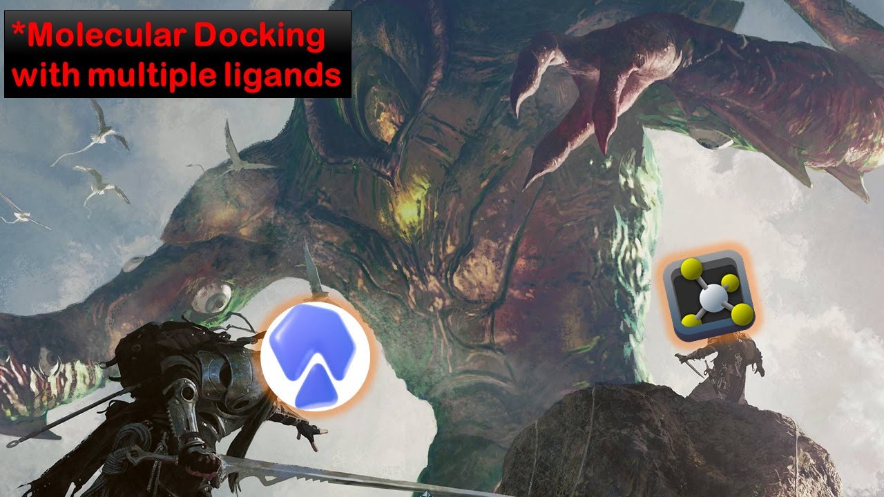 Multiple Docking Tutorial | Part 1 | Dock single protein with multiple ligands | Molecular ...