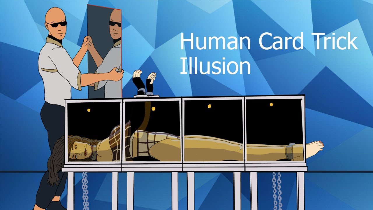 Human card Trick illusion || Swordbox #31 - YouTube