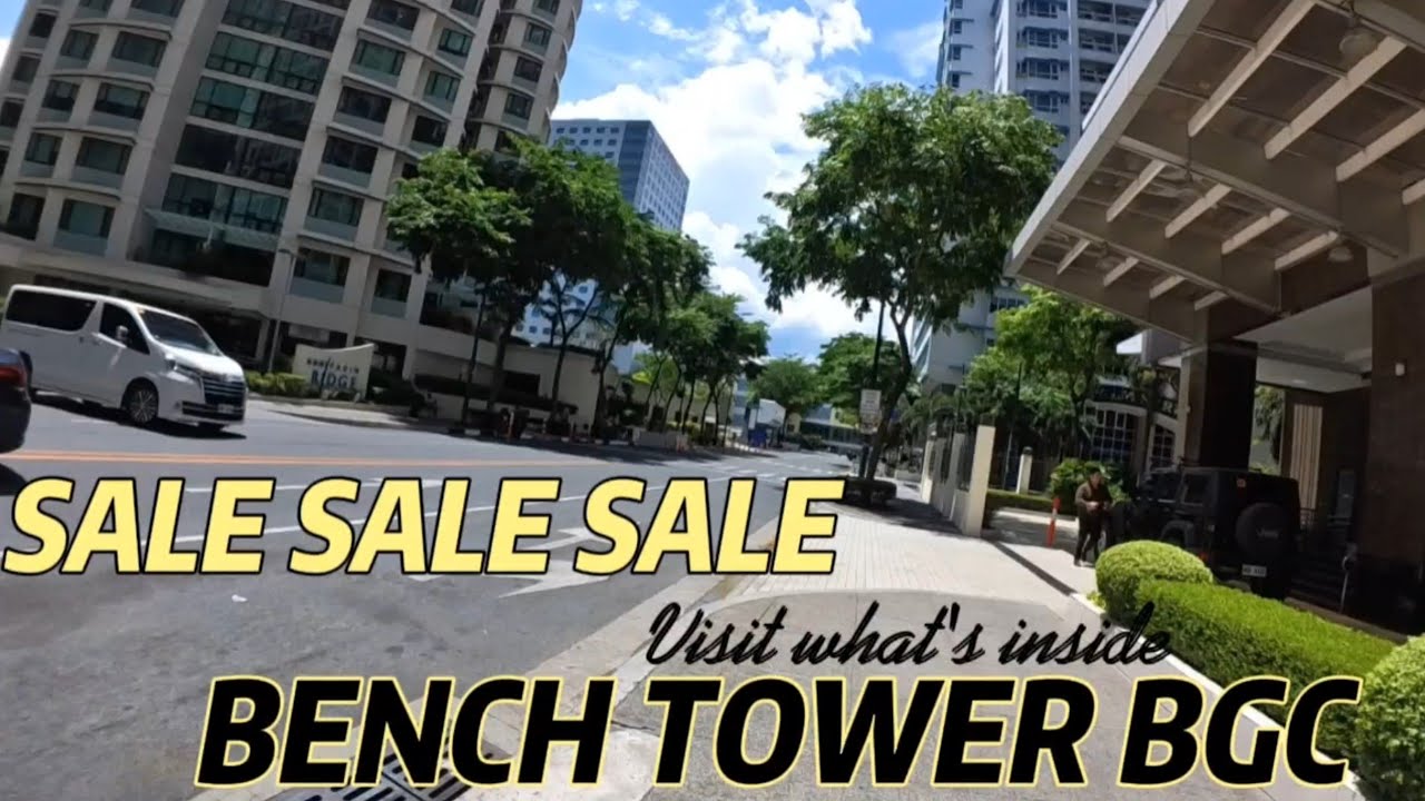 SALE! SALE! SALE! What's Inside Bench Tower BGC - YouTube