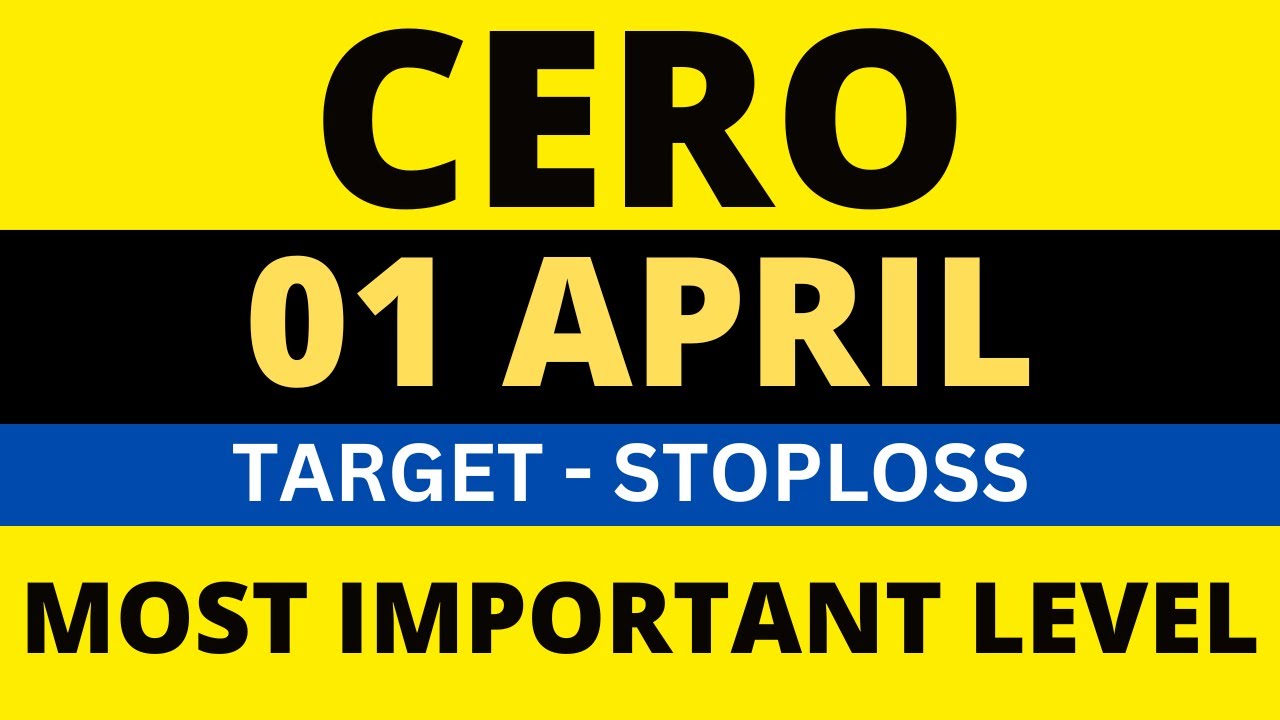 CERO Stock (CERo Therapeutics Holdings) CERO STOCK PREDICTION CERO ...