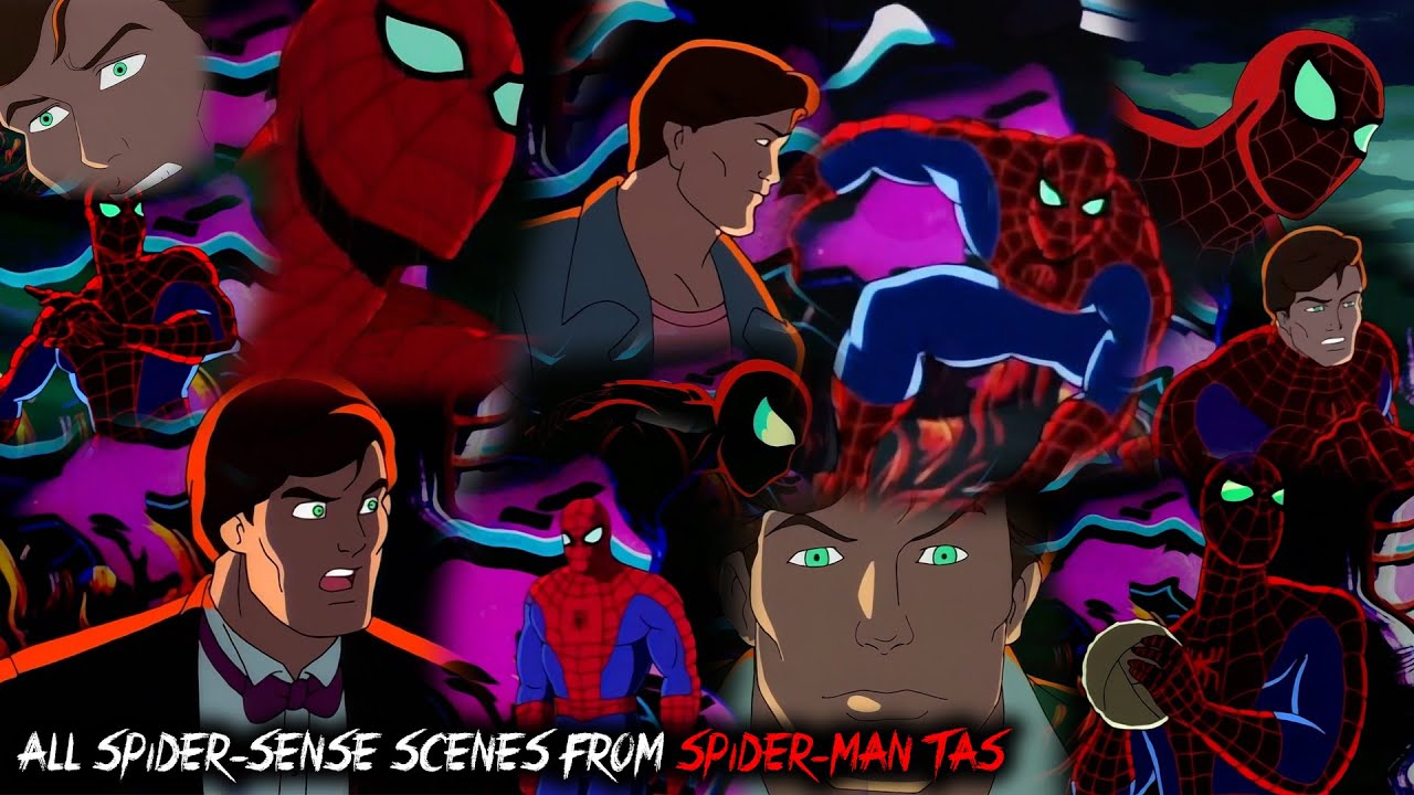 All Spider-Sense Moments | Compilation [Spider-Man TAS 1994] - YouTube
