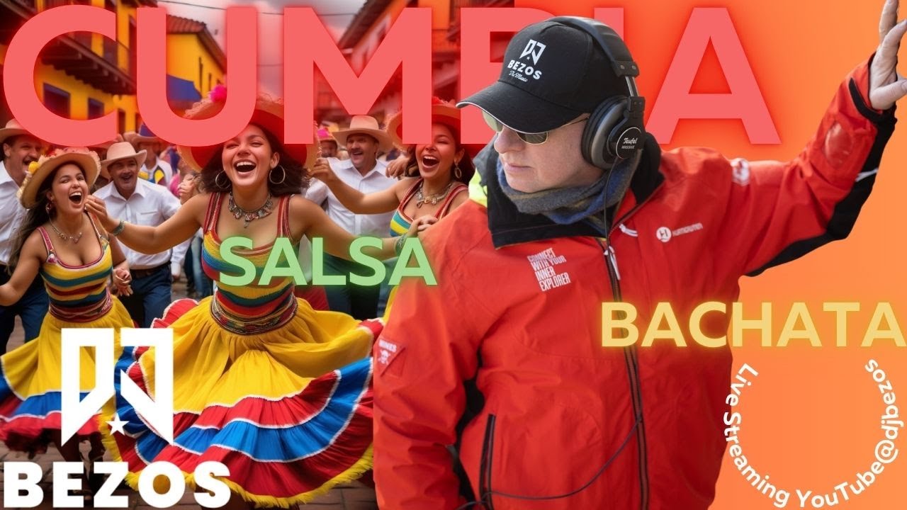 🔥 LIVE! Cumbia, Salsa & Bachata Party 🎶 | Non-Stop Latin Dance Music ...