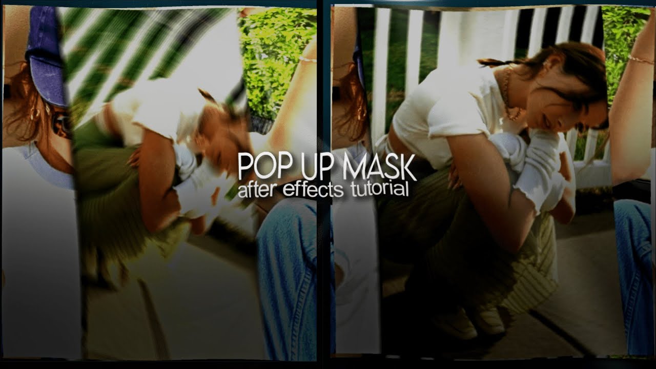pop up transition | after effects - YouTube