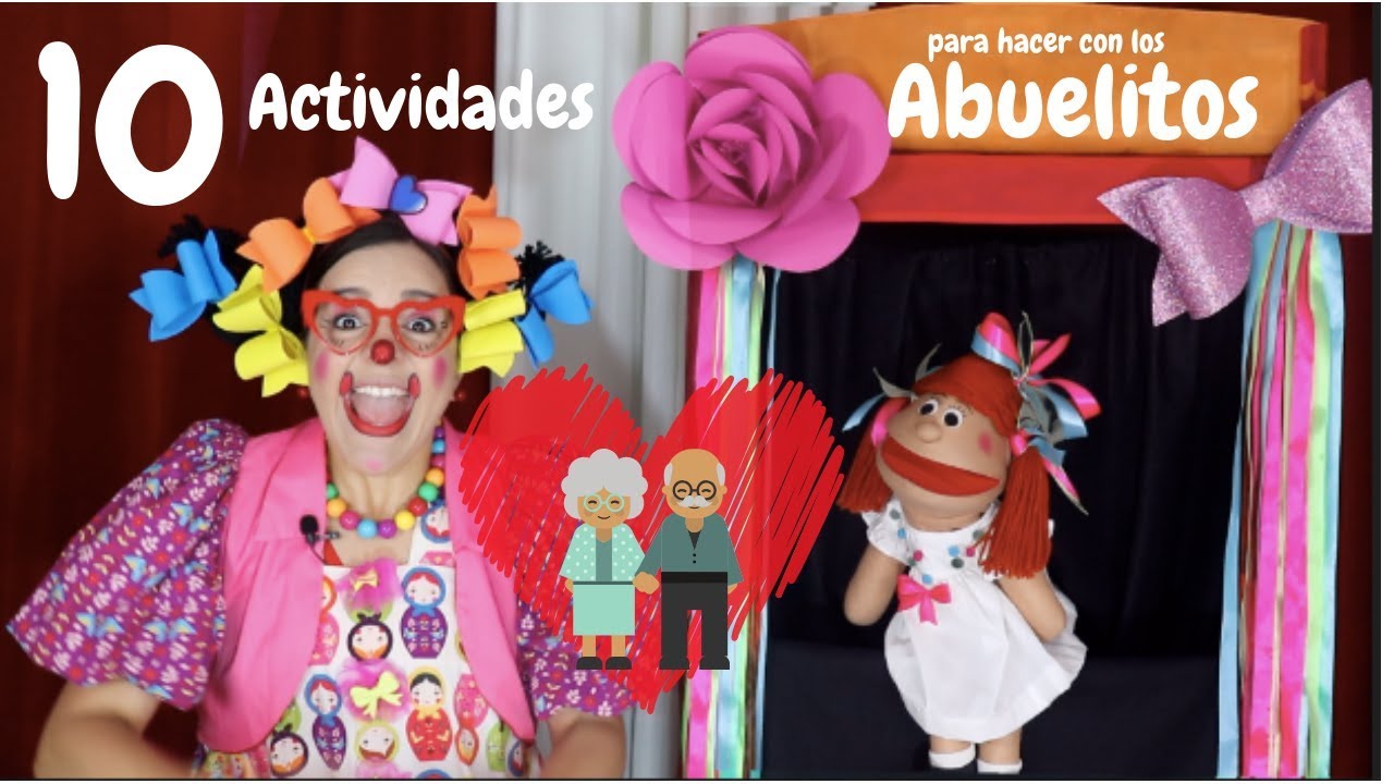 👵🏻¡Feliz mes de los ABUELOS!👴🏻 10 Actividades para compartir 🎈 Video en ...