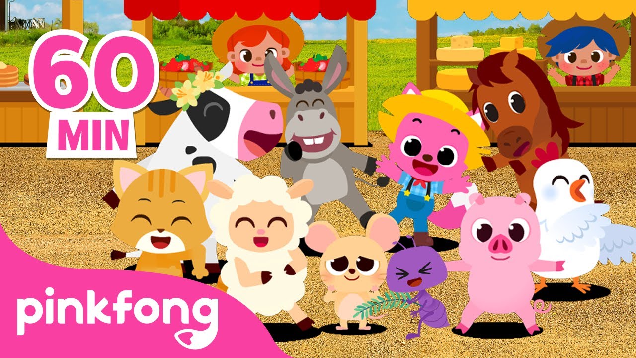 [1 Hora⏰] La Hormiguita🐜 | Fui al Mercado🎶 | Animales de la Granja ...