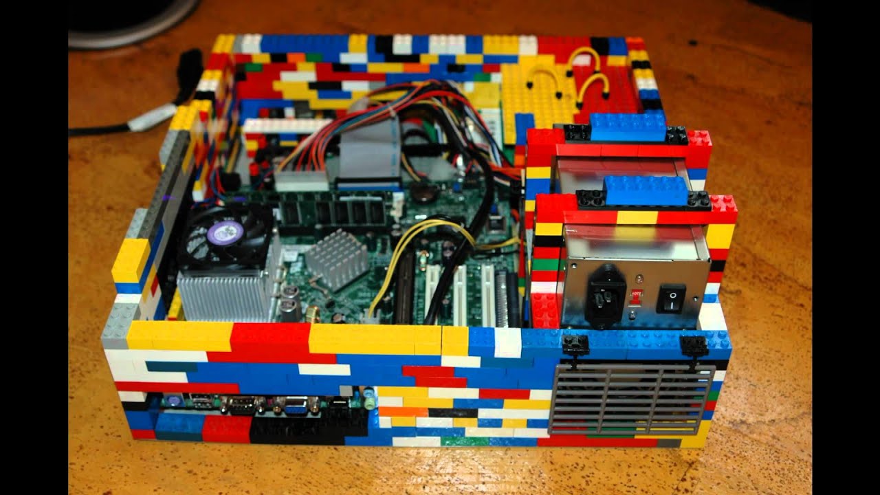 Building a PC with Lego (part 1) - YouTube