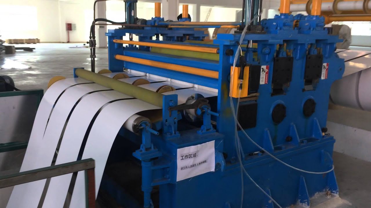 Straight Line Cutting Machines - YouTube