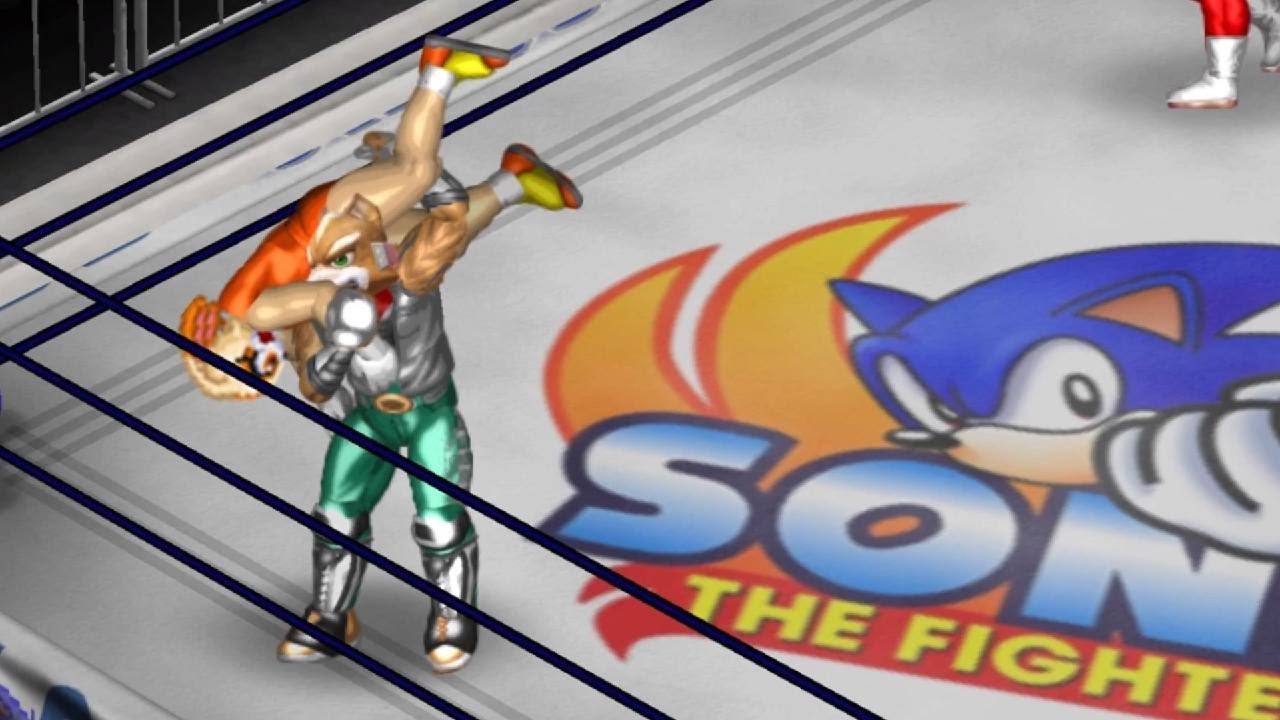 Sonic Fighters League - Cream the Rabbit vs Fox McCloud - YouTube