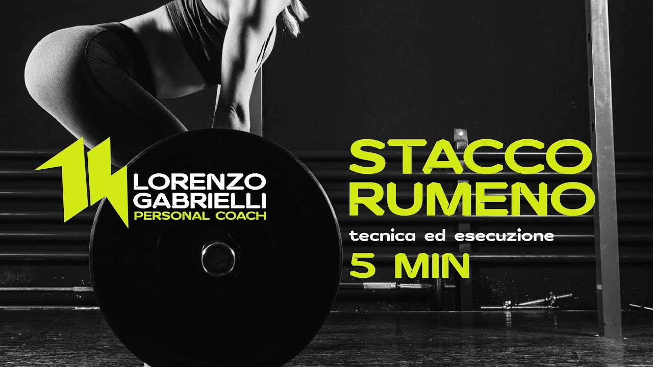 STACCO RUMENO- Esecuzione e tecnica - YouTube