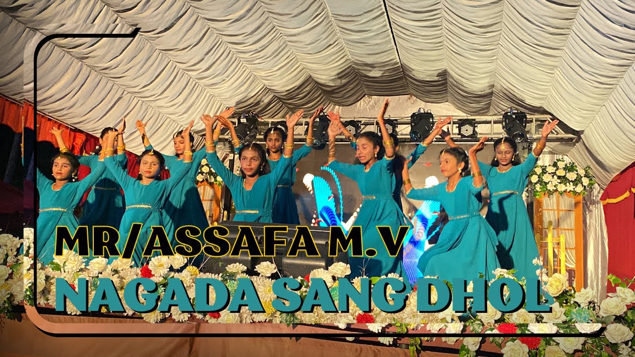 Vibrant Rhythms: Assafa Maha Vidyalaya Kids Dance to Nagada Sang Dhol ...
