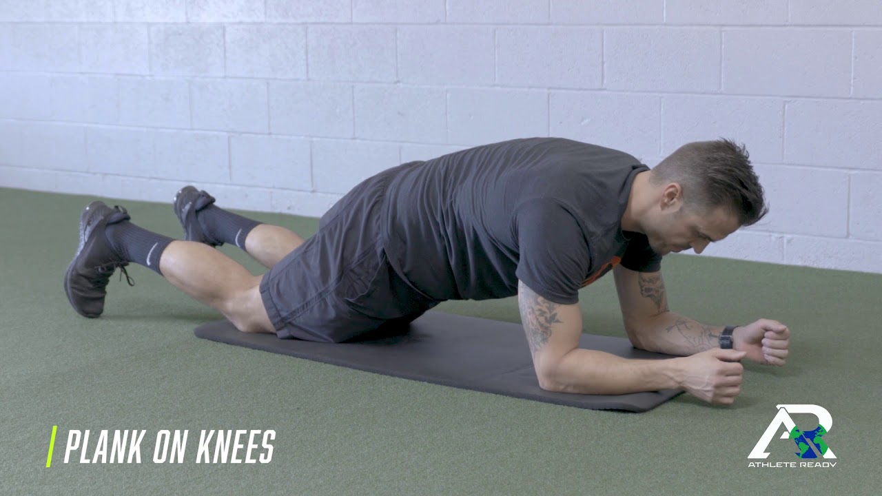 Plank on Knees - YouTube