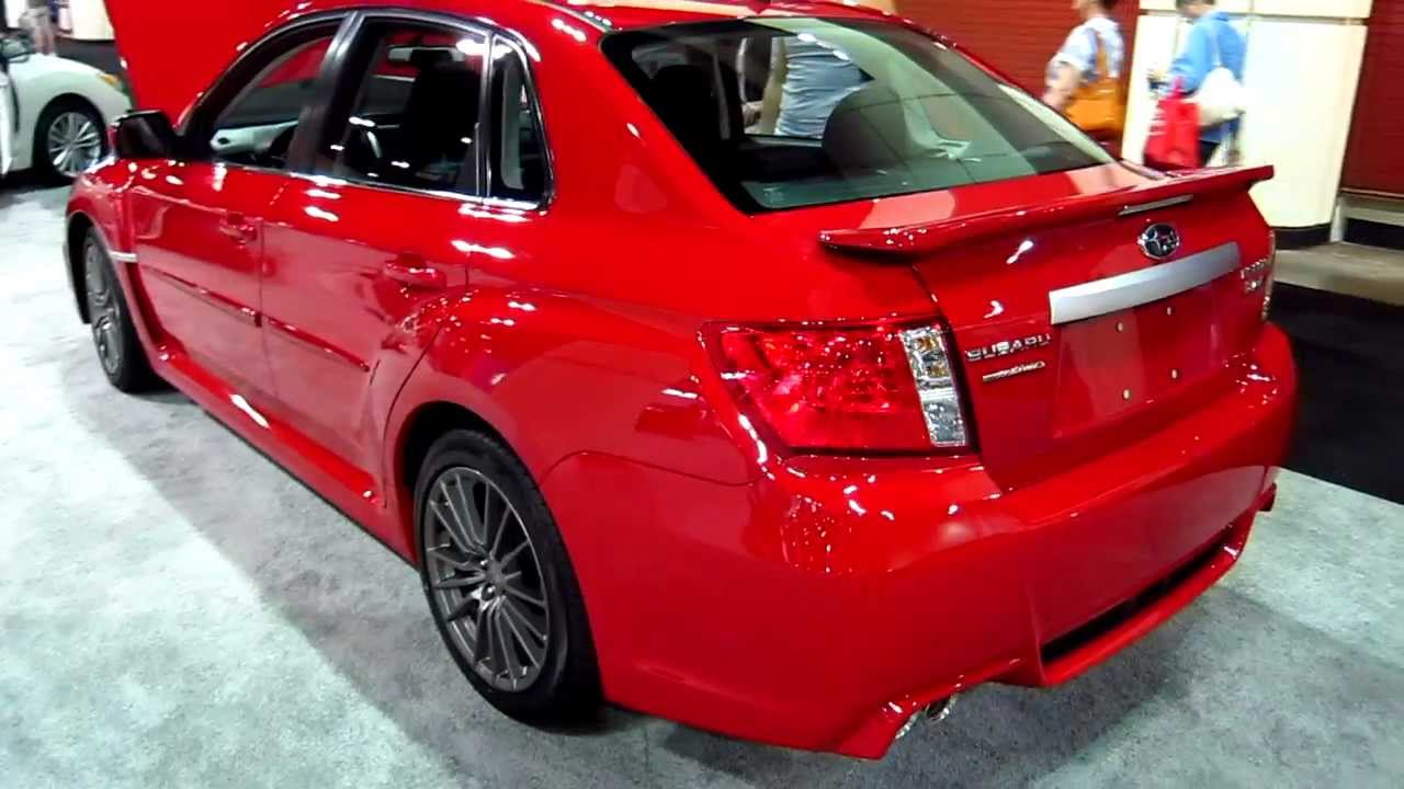 2012 Subaru WRX Sedan Red Hot Walkaround - YouTube